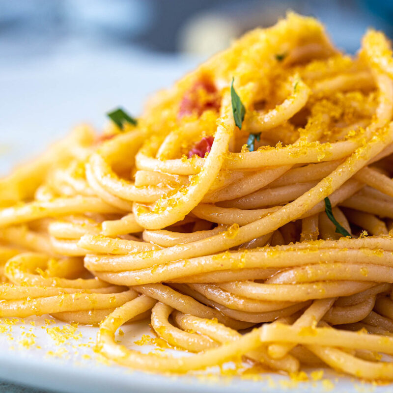 Spaghetti alla Bottarga - Mediterranean Taste