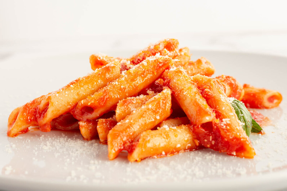 Penne Pomodoro with Crushed Tomato Sauce