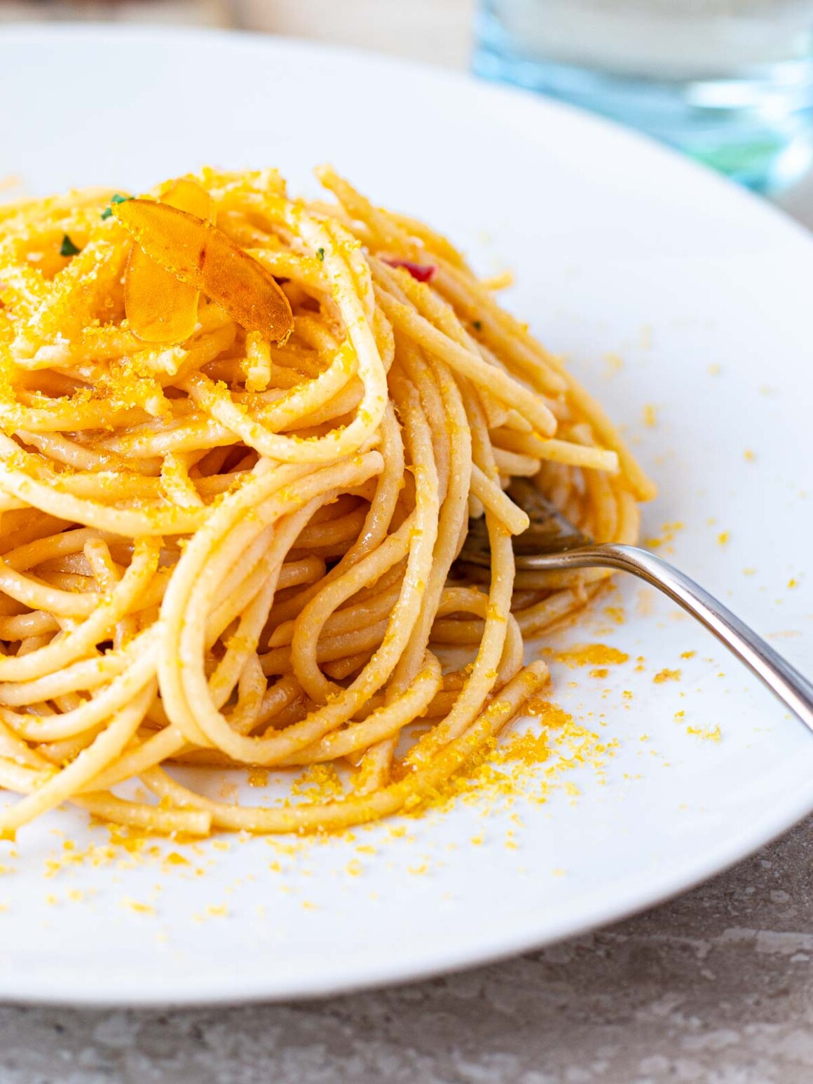 Spaghetti alla Bottarga - Mediterranean Taste